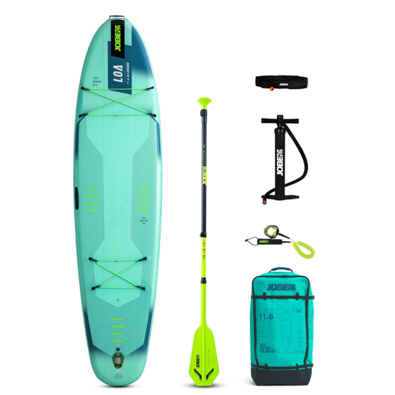 Jobe Loa 11.6 Inflatable Paddle Board Package - DERAMAR